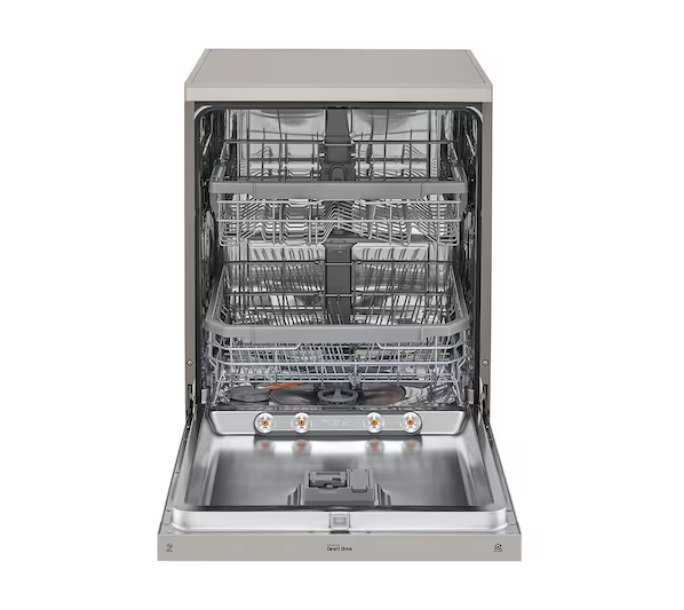 LG 14 Place Settings Under-Counter Dishwasher with TrueSteam, QuadWash ...